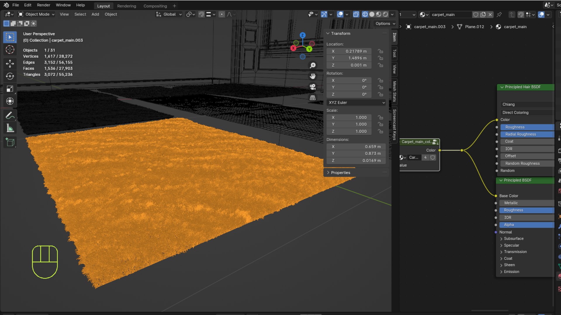 Realistic Carpets 3D Model - TurboSquid 2156681