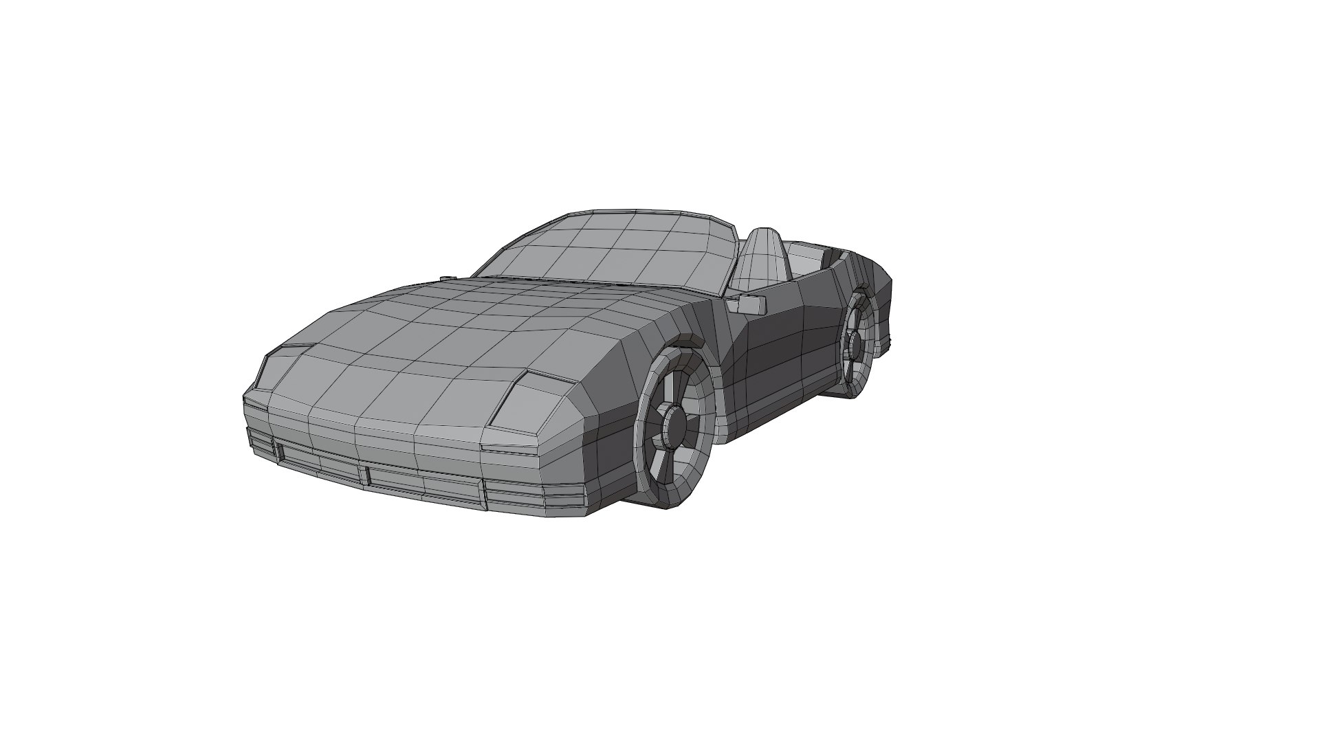 Low Poly Car Model - TurboSquid 1933957