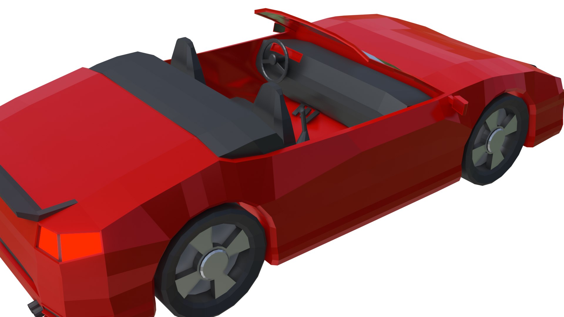 Low Poly Car Model - TurboSquid 1933957