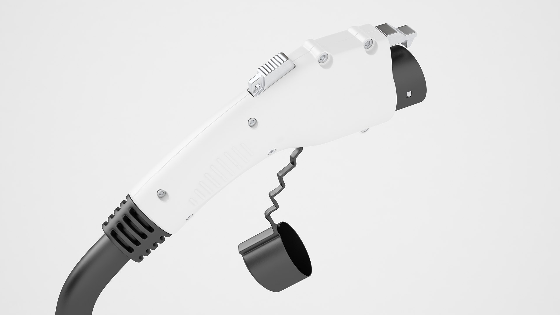 3D Ev Charging Plug Model - TurboSquid 1710020