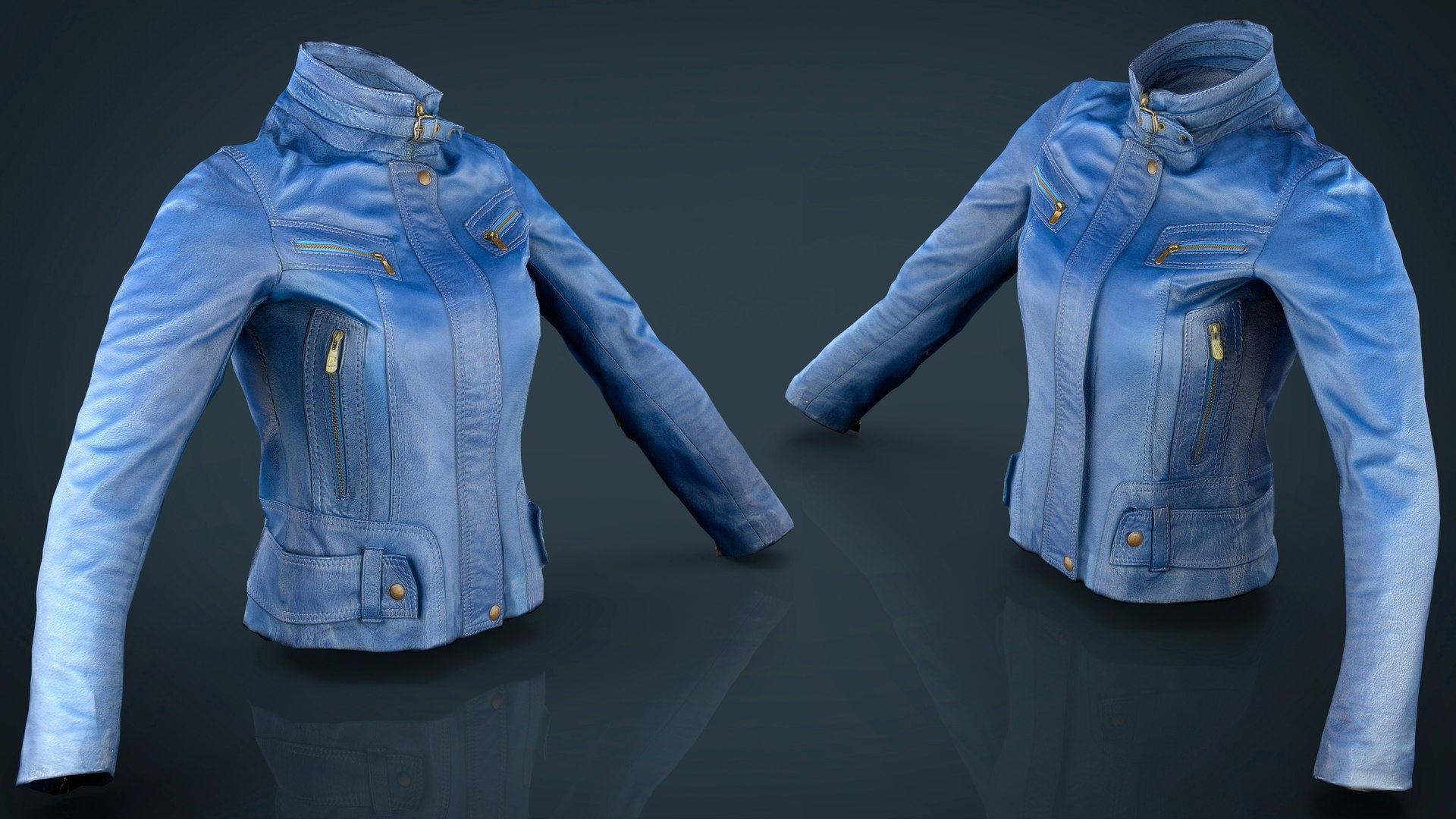 Women Jacket Model - TurboSquid 1342187