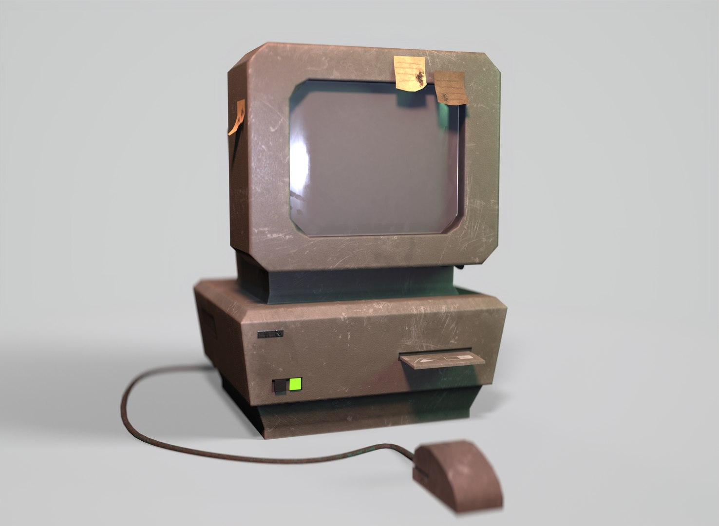 3D Old Computer Model - TurboSquid 2143068
