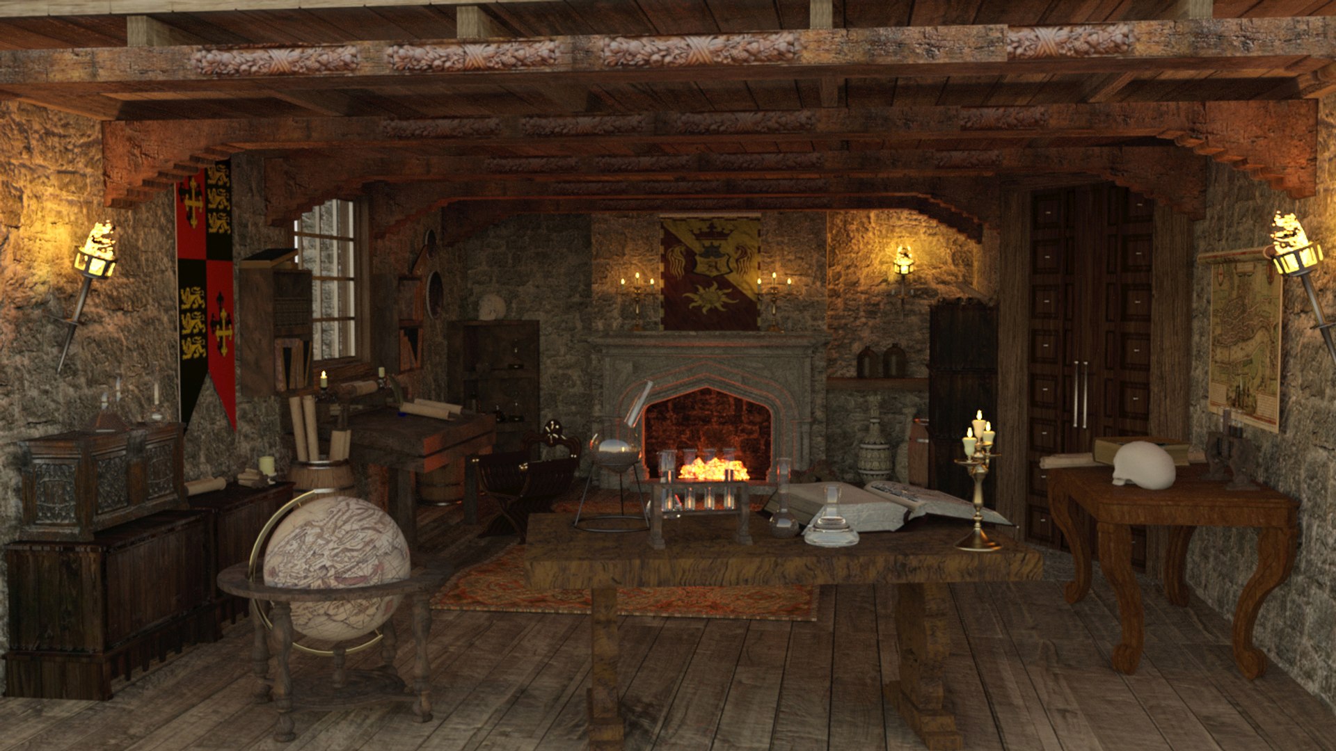 3D Model Merlin S - TurboSquid 1289605