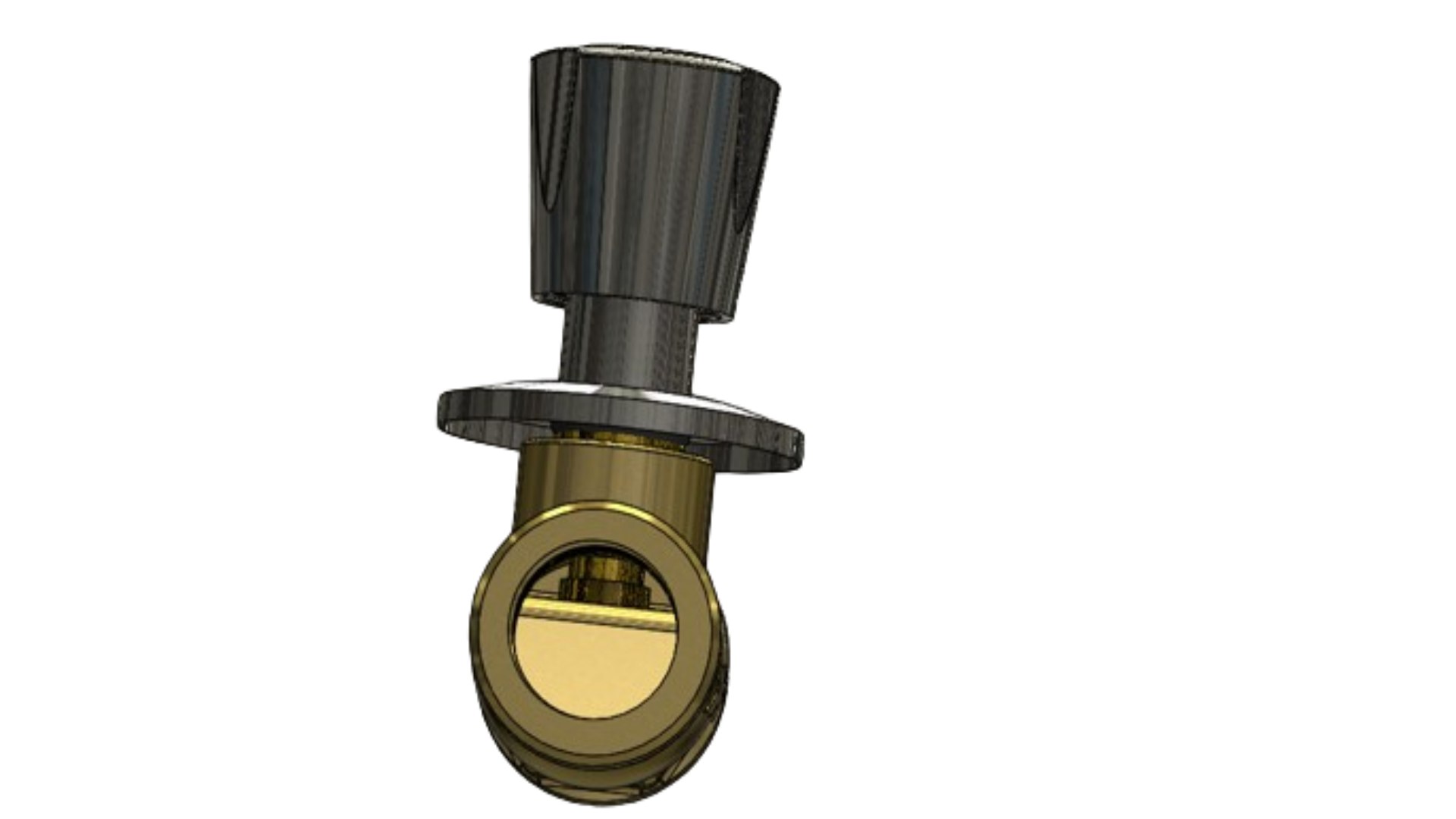 Water Tap Conceal Stop Cock 1 Inch Prominent Model - TurboSquid 2161288