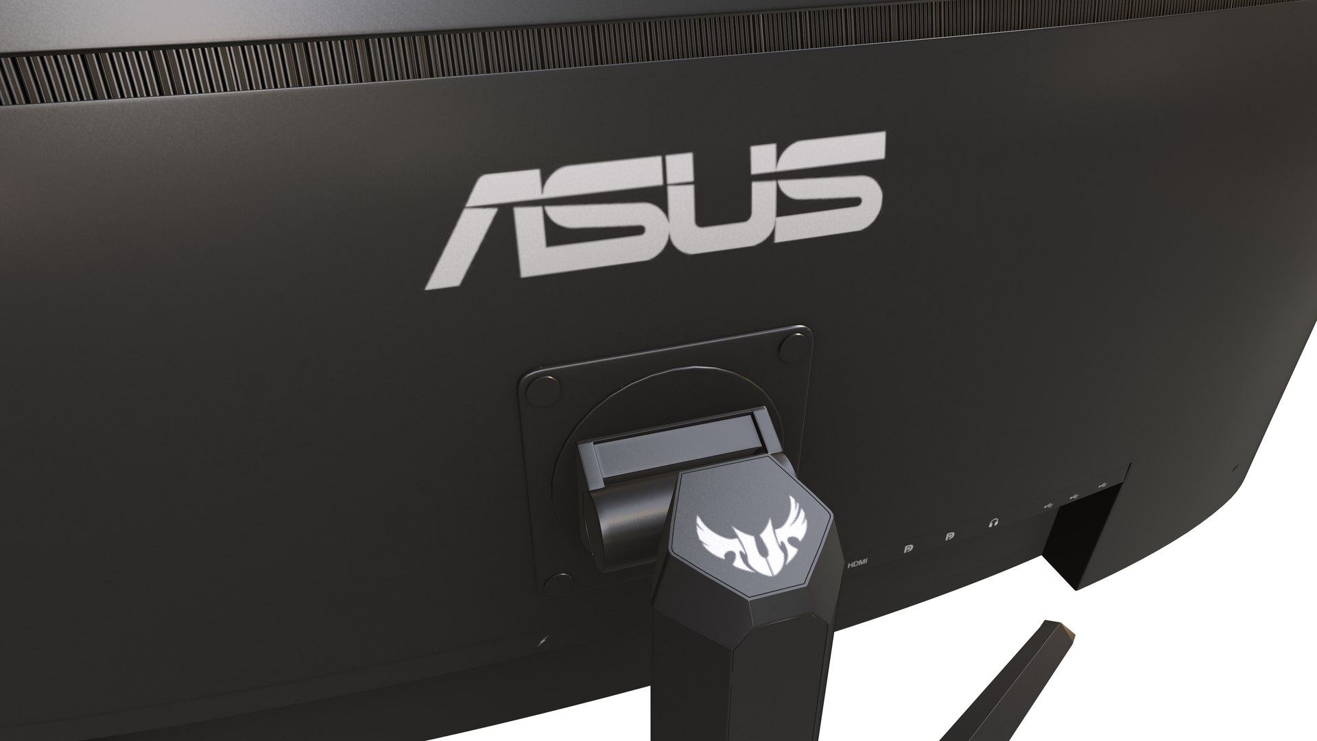 3D Asus Tuff Gaming Monitor 3D Model VR Low-poly 3D Model Model ...
