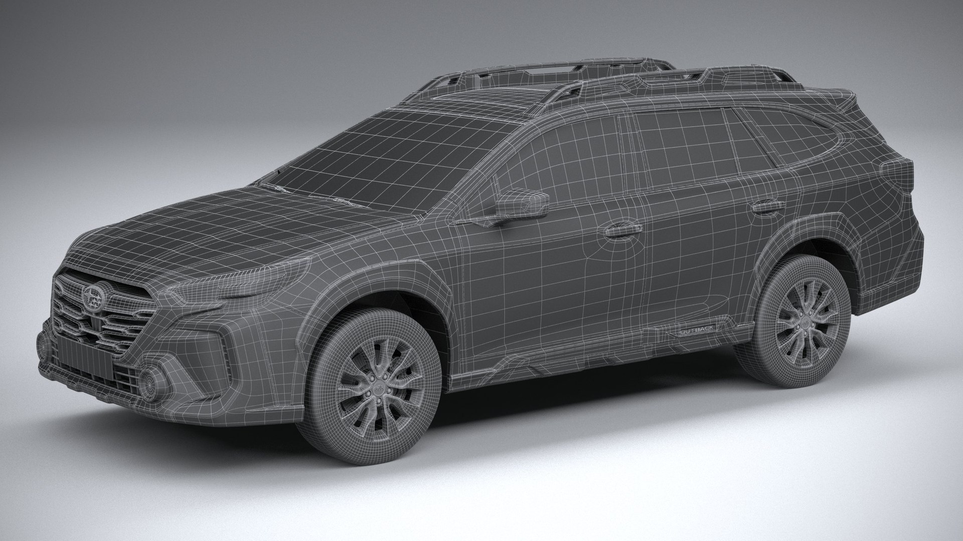 Subaru Outback 2023 3D model - TurboSquid 1895077