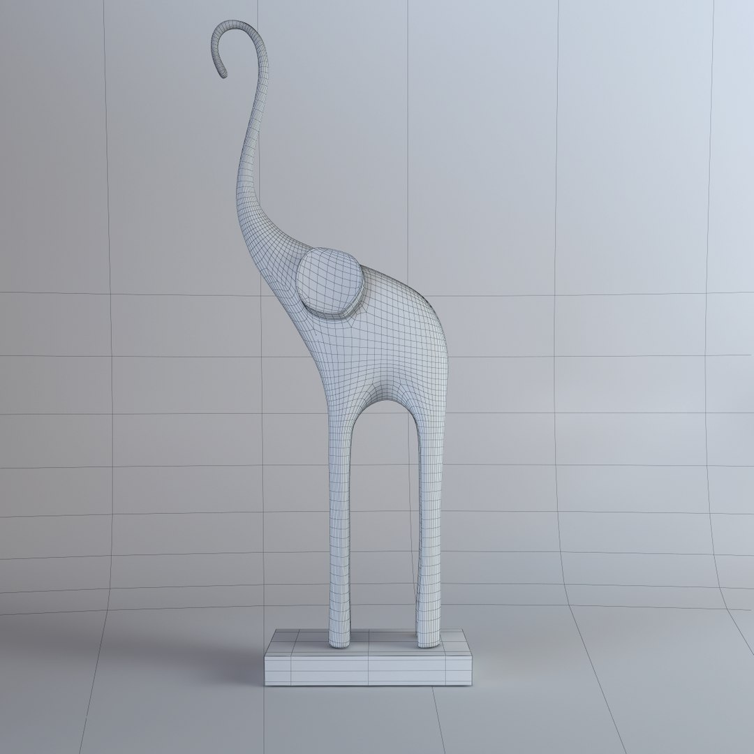Elephant Modern 3D Model - TurboSquid 1250076