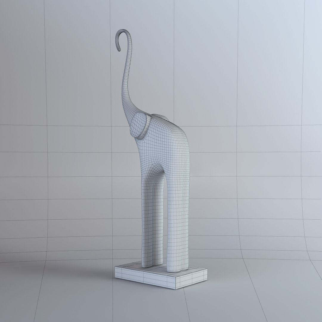 Elephant Modern 3D Model - TurboSquid 1250076
