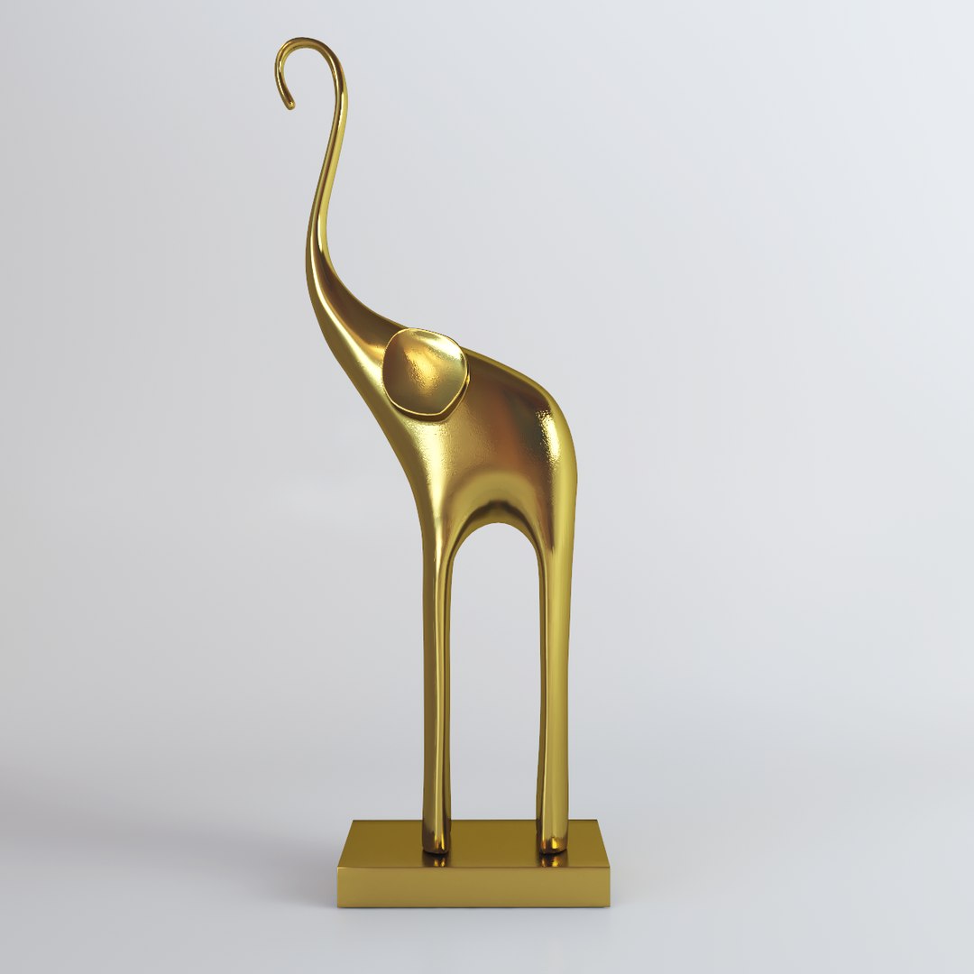 Elephant Modern 3D Model - TurboSquid 1250076