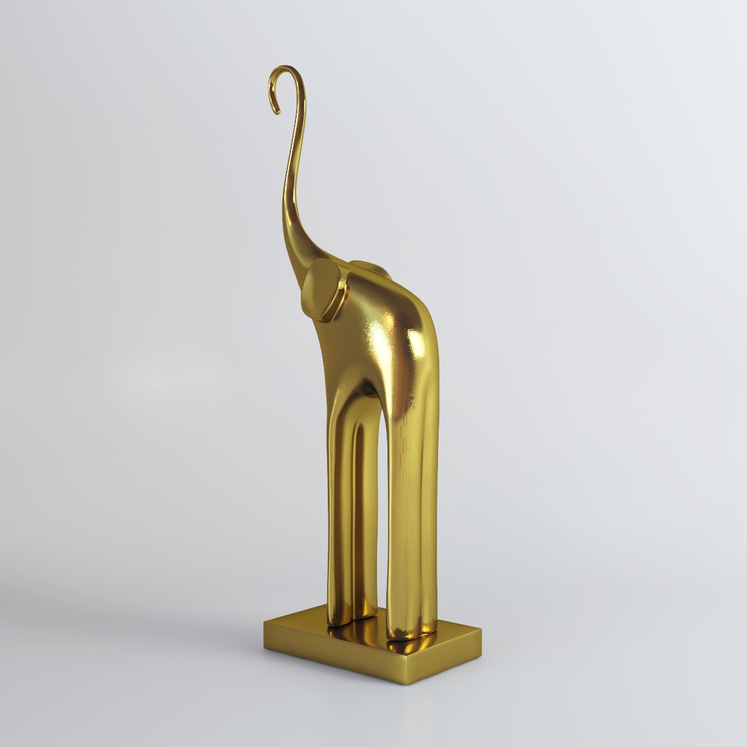 Elephant Modern 3D Model - TurboSquid 1250076