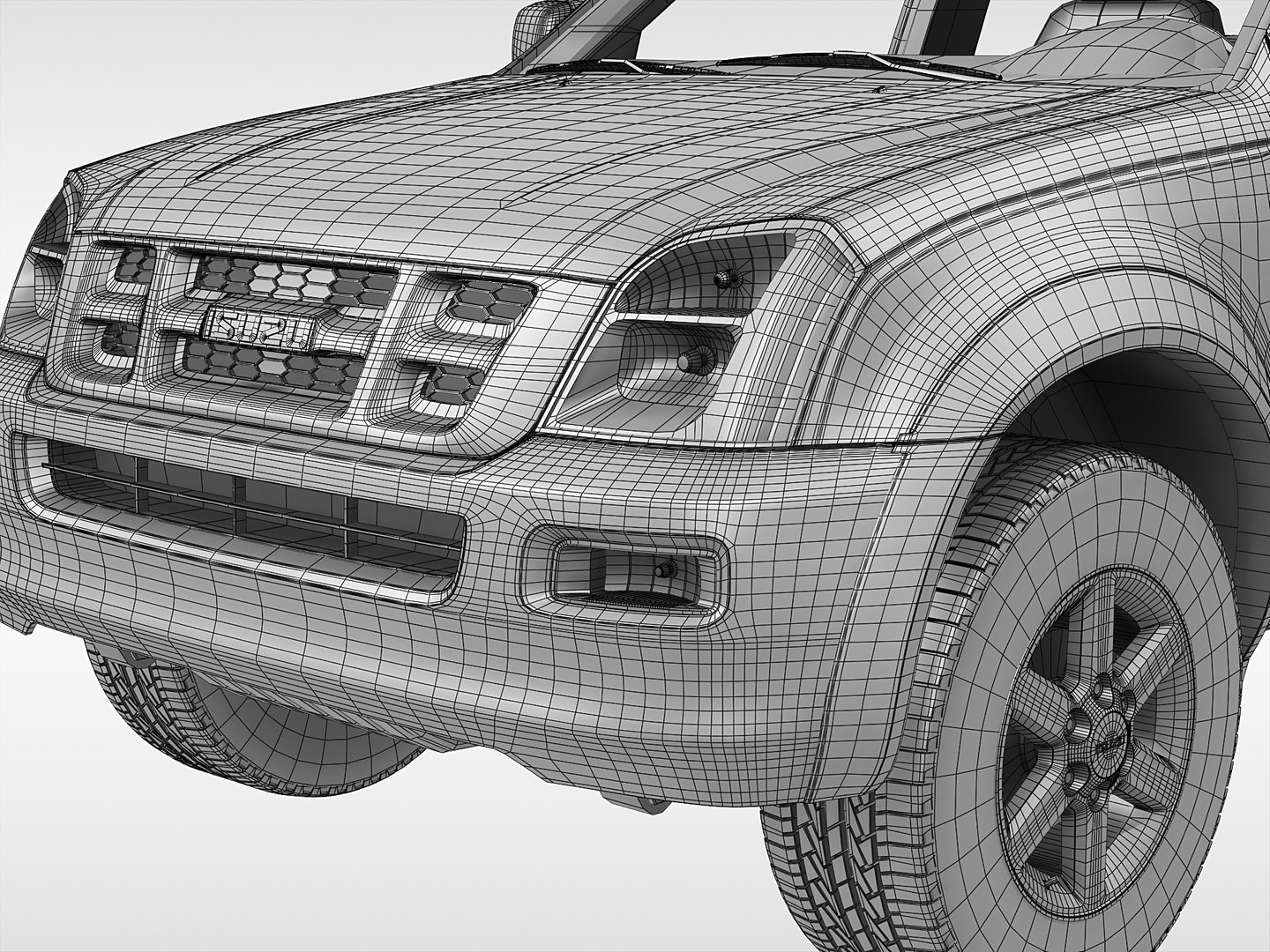 3D - Isuzu Car Model - TurboSquid 1278051