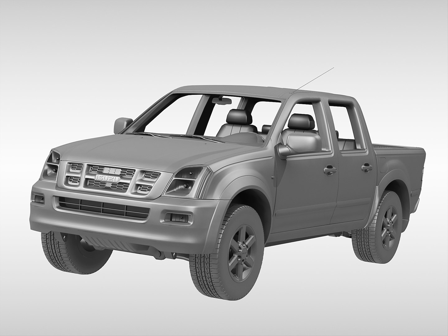 3D - Isuzu Car Model - TurboSquid 1278051