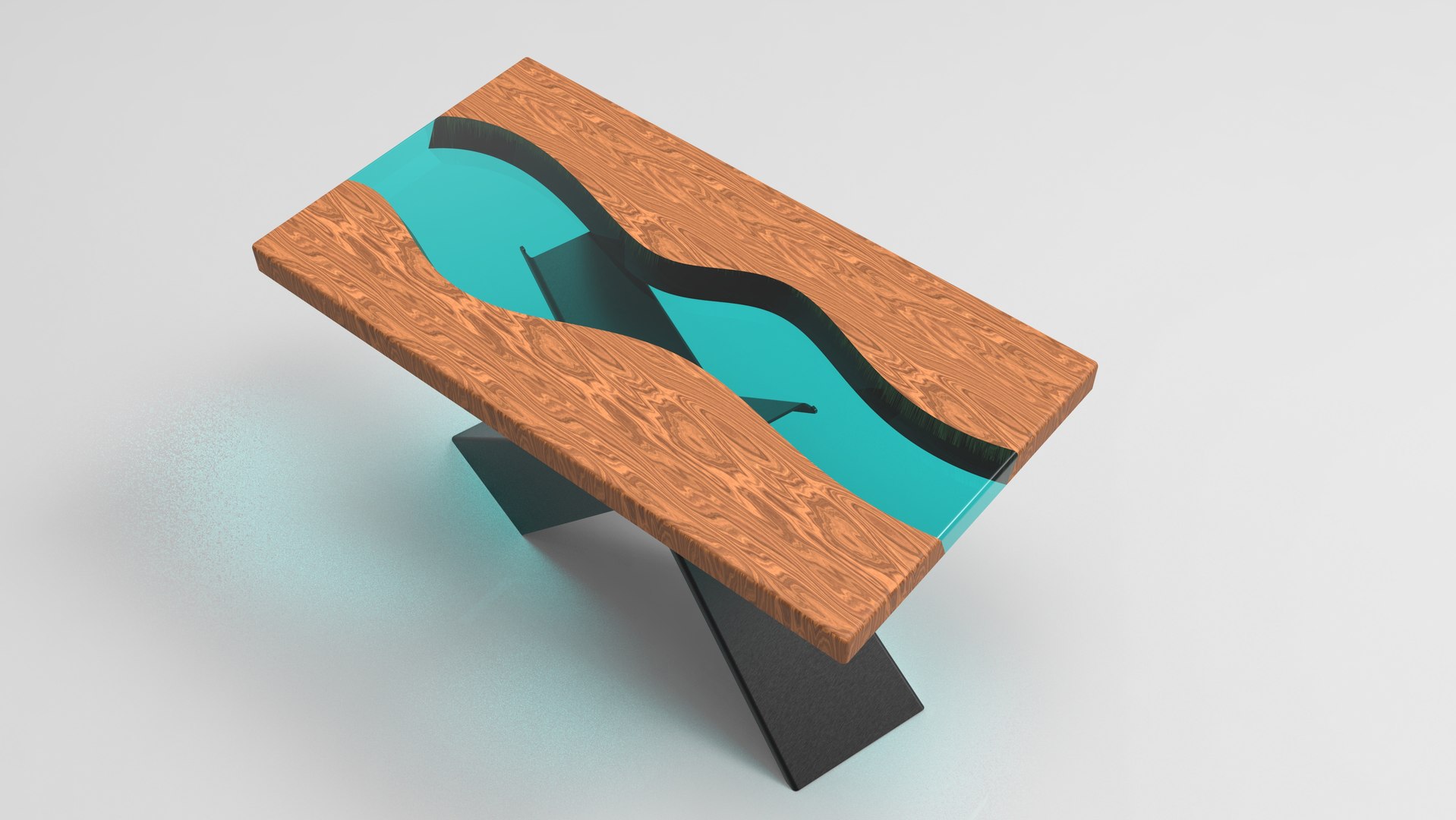Epoxy Resin Table 3D Model - TurboSquid 2362002