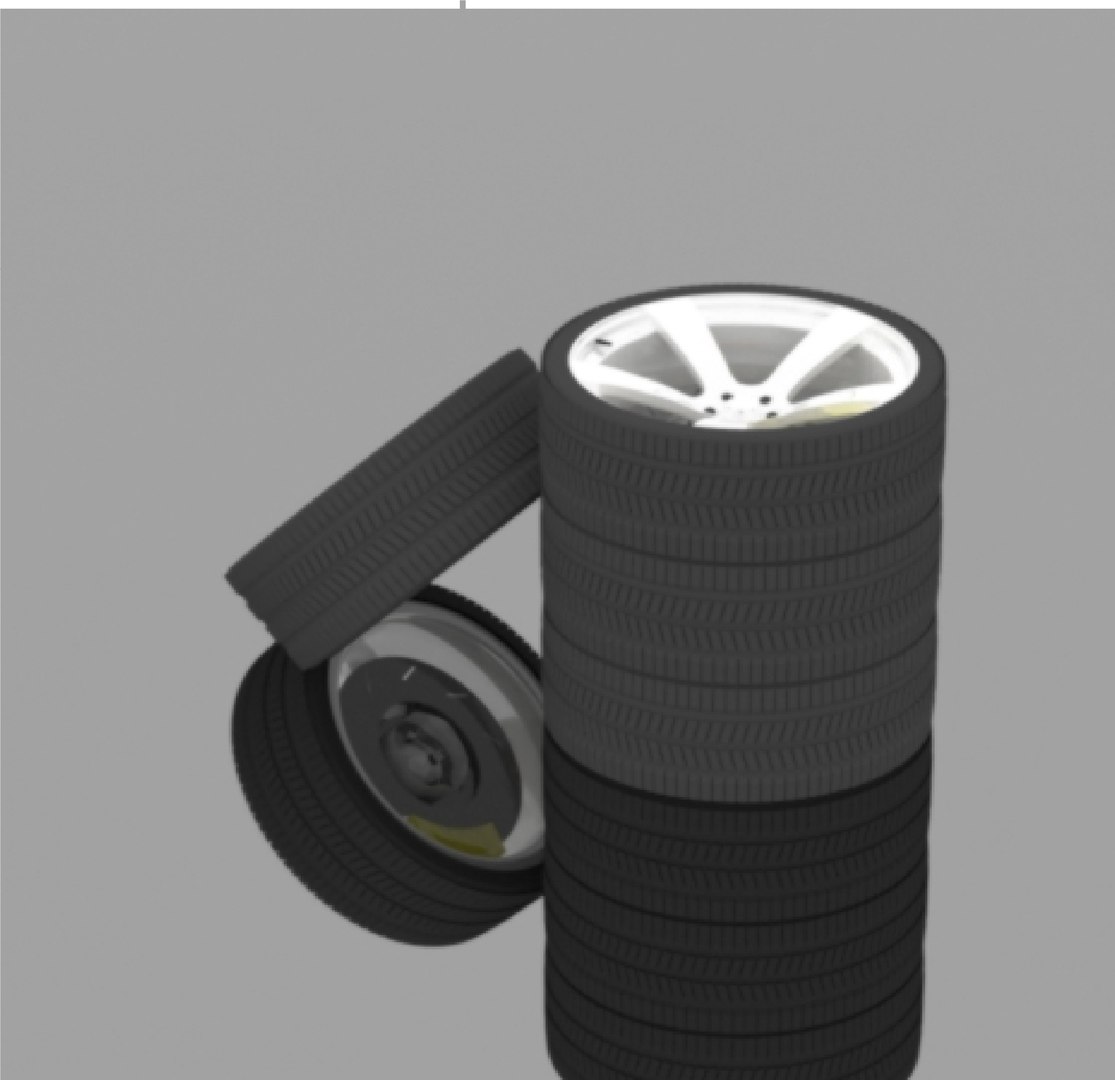 Car wheel 3D model - TurboSquid 1674266