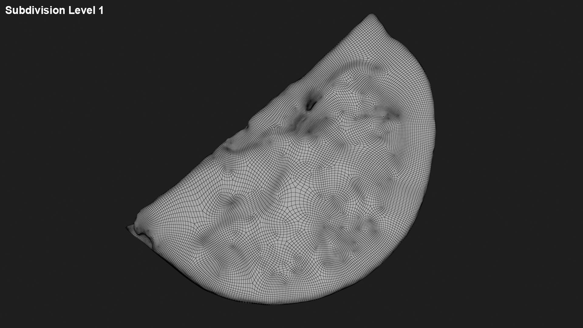 Orange Slice 3D Model - TurboSquid 2234481