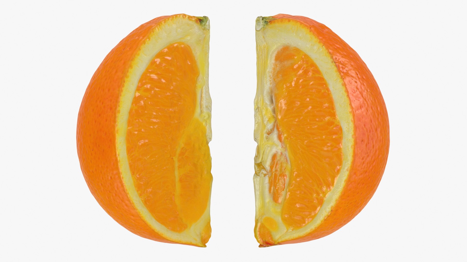Orange Slice 3D Model - TurboSquid 2234481