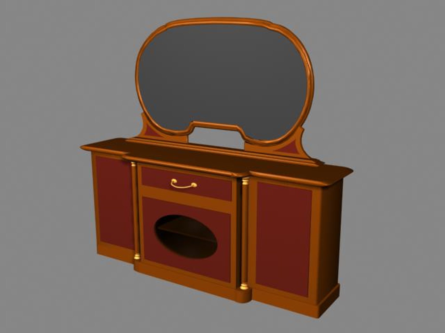 3d Dresser Model