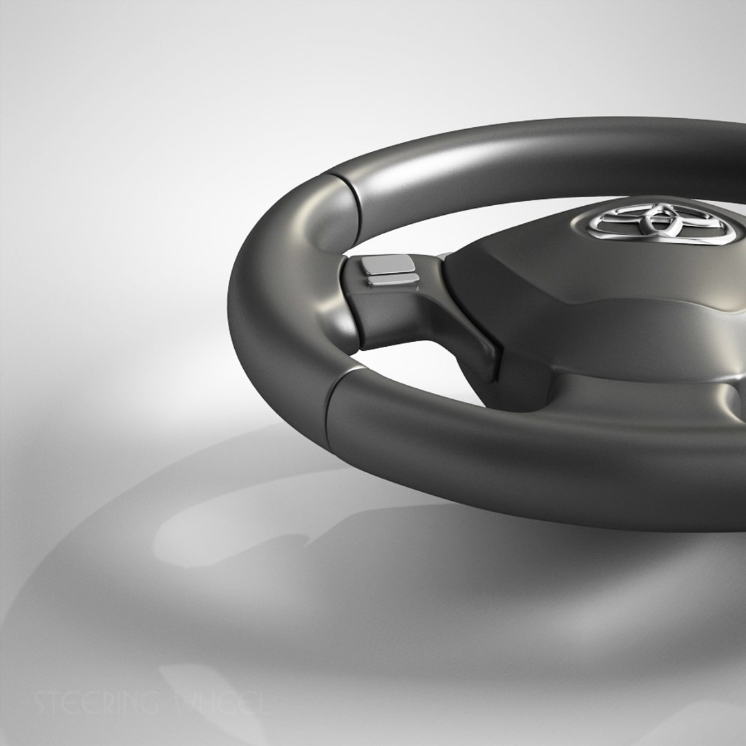 3d Steering Wheel Model