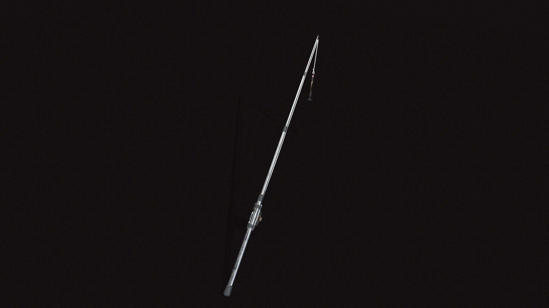 Medieval Fishing Rod 05 3D Model - TurboSquid 2326283