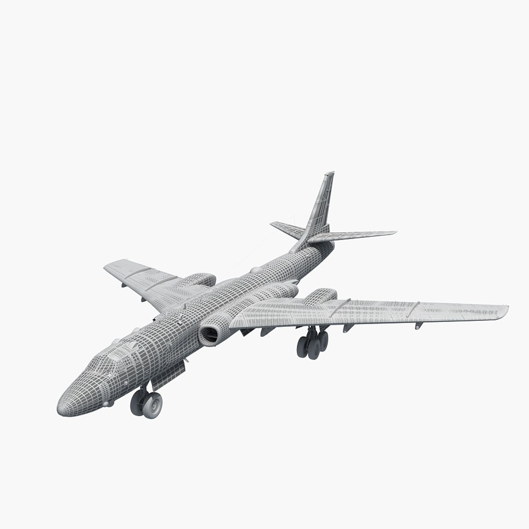 3D H-6k China Strategic Bomber Model - TurboSquid 1421080
