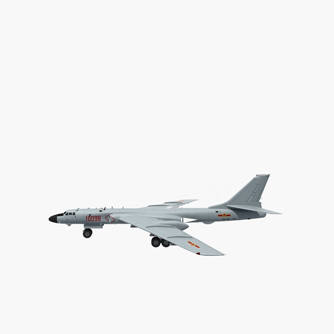 3D H-6k China Strategic Bomber Model - TurboSquid 1421080