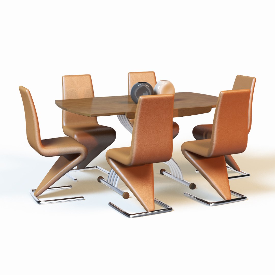 Dining Table 3d Max