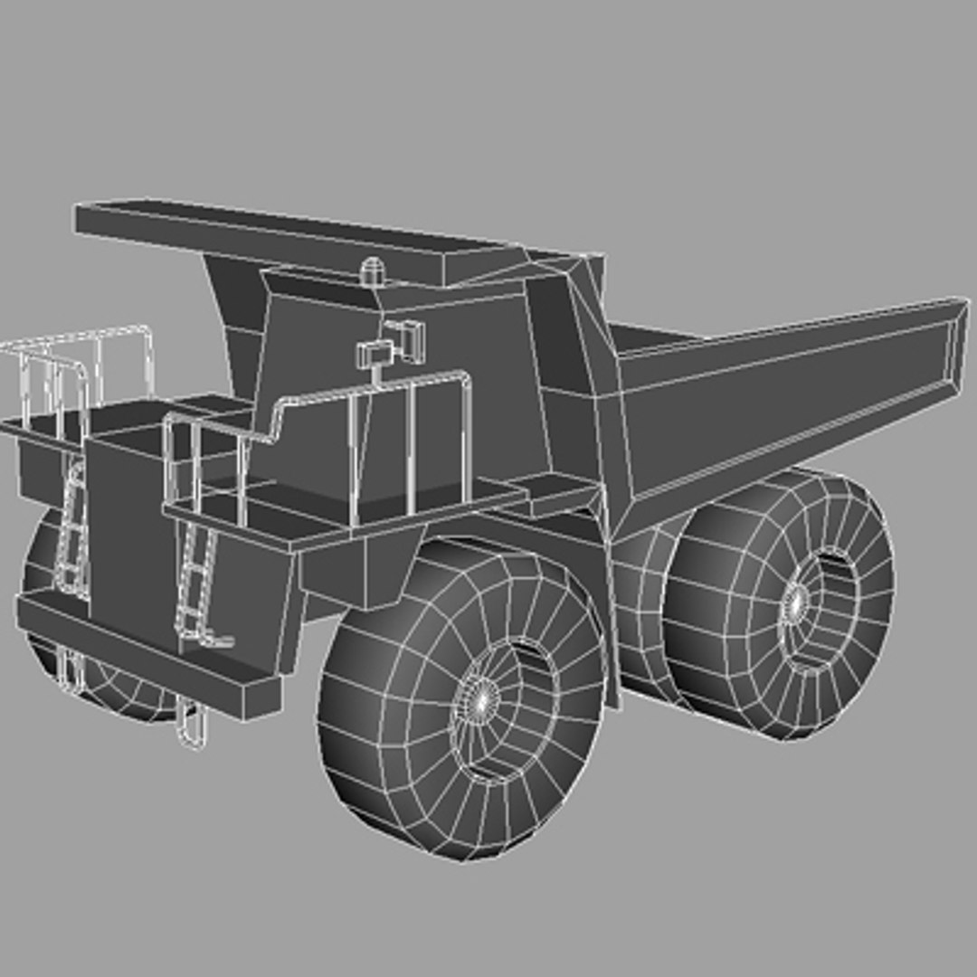 Mining Truck 3d Model