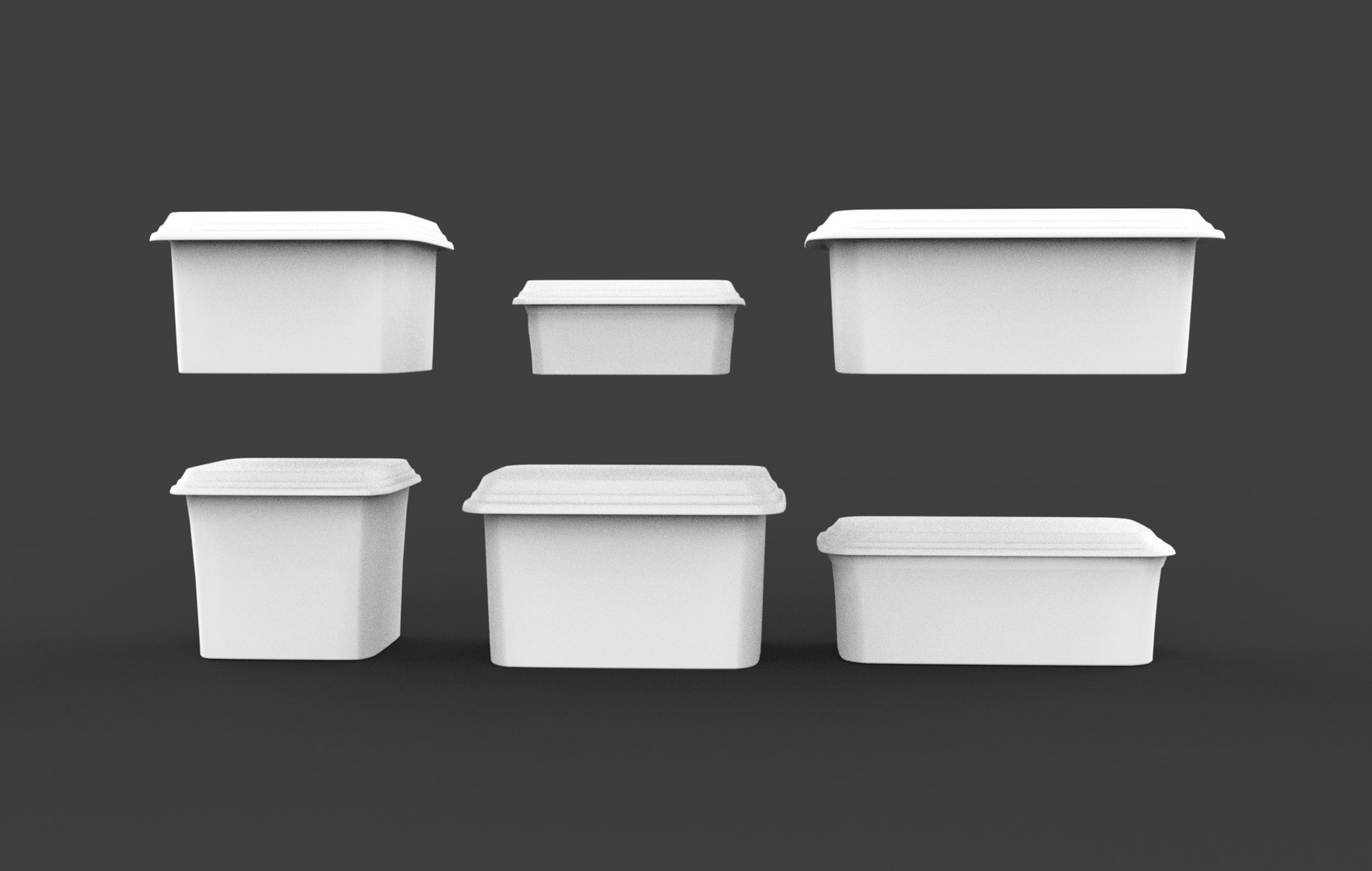 Plastic Food Storage 3D Model 3D Model - TurboSquid 2350894
