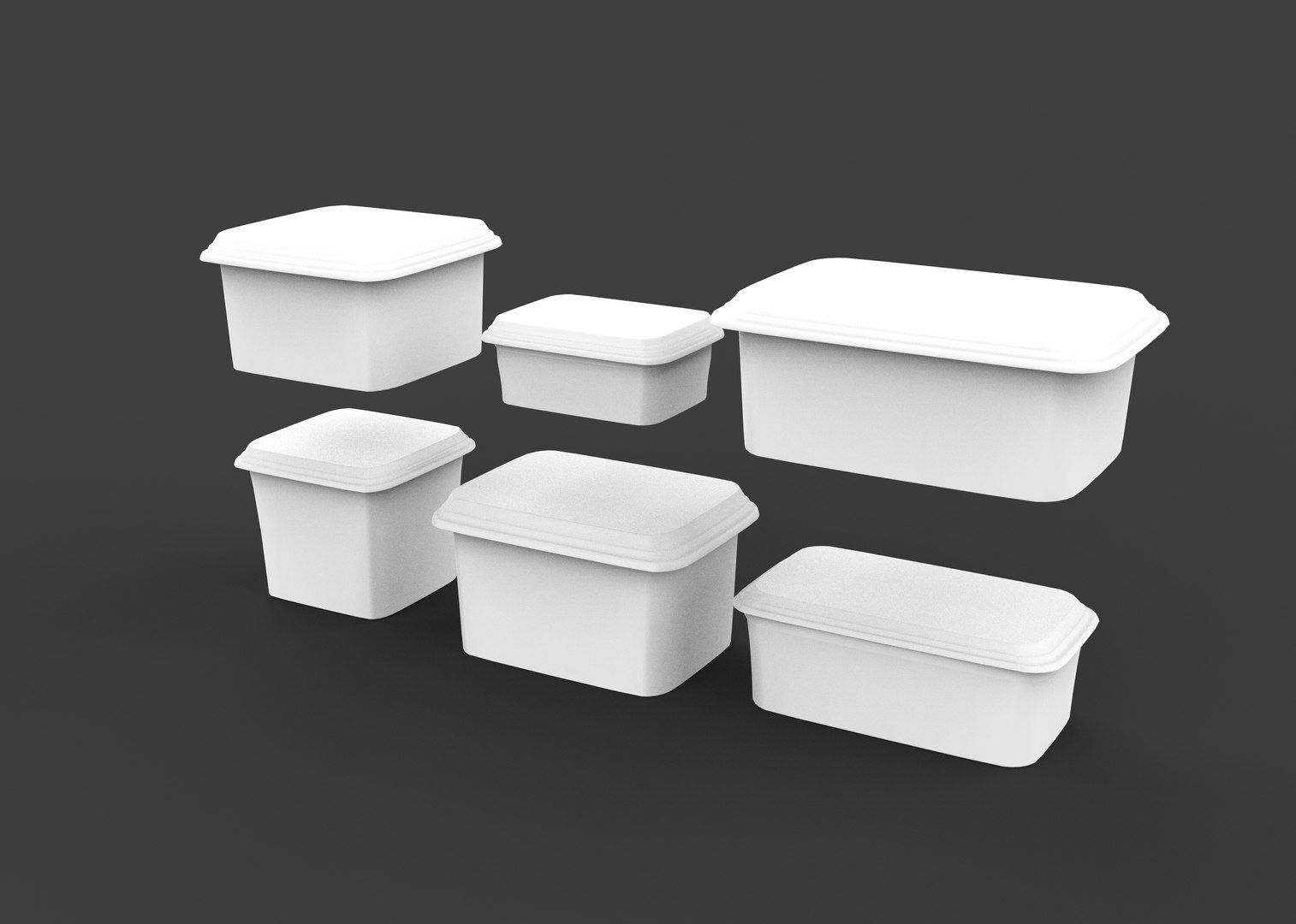 Plastic Food Storage 3D Model 3D Model - TurboSquid 2350894