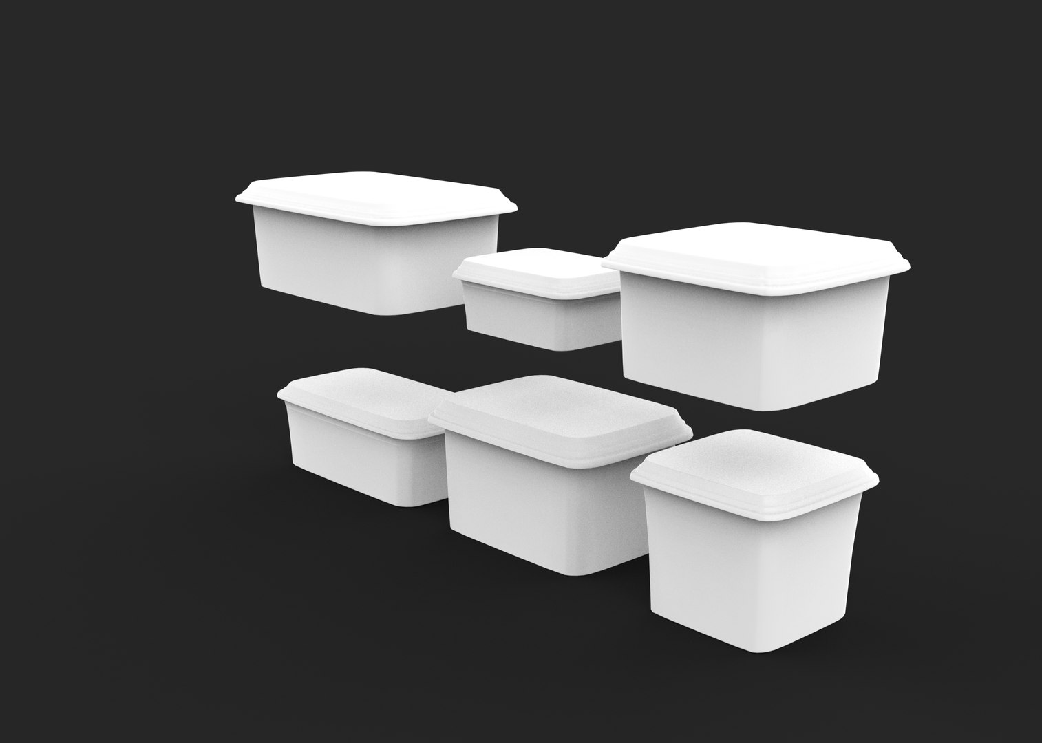 Plastic Food Storage 3D Model 3D Model - TurboSquid 2350894