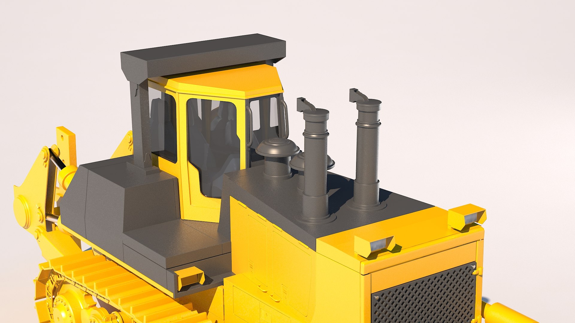3D Model Bulldozer - TurboSquid 1966948