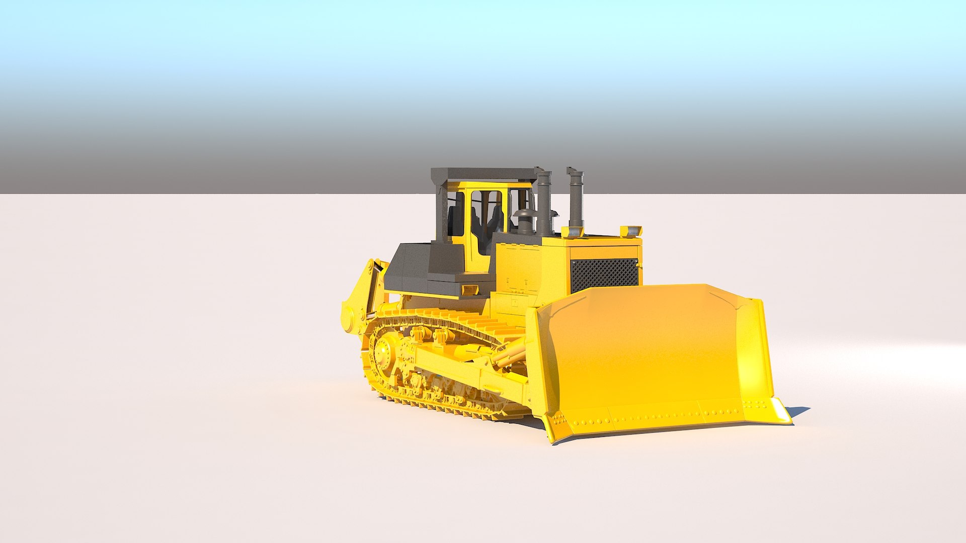 3D Model Bulldozer - TurboSquid 1966948