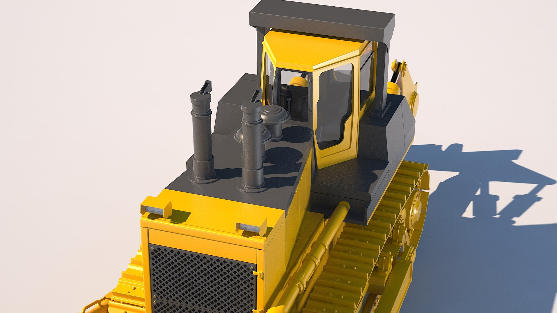 3D Model Bulldozer - TurboSquid 1966948
