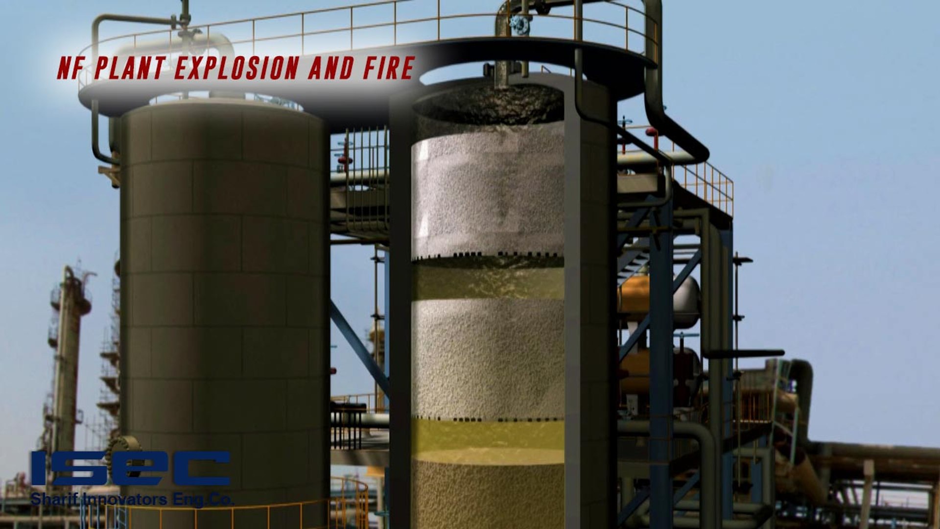 Animation MPEG Video NF Plant Petrochemical