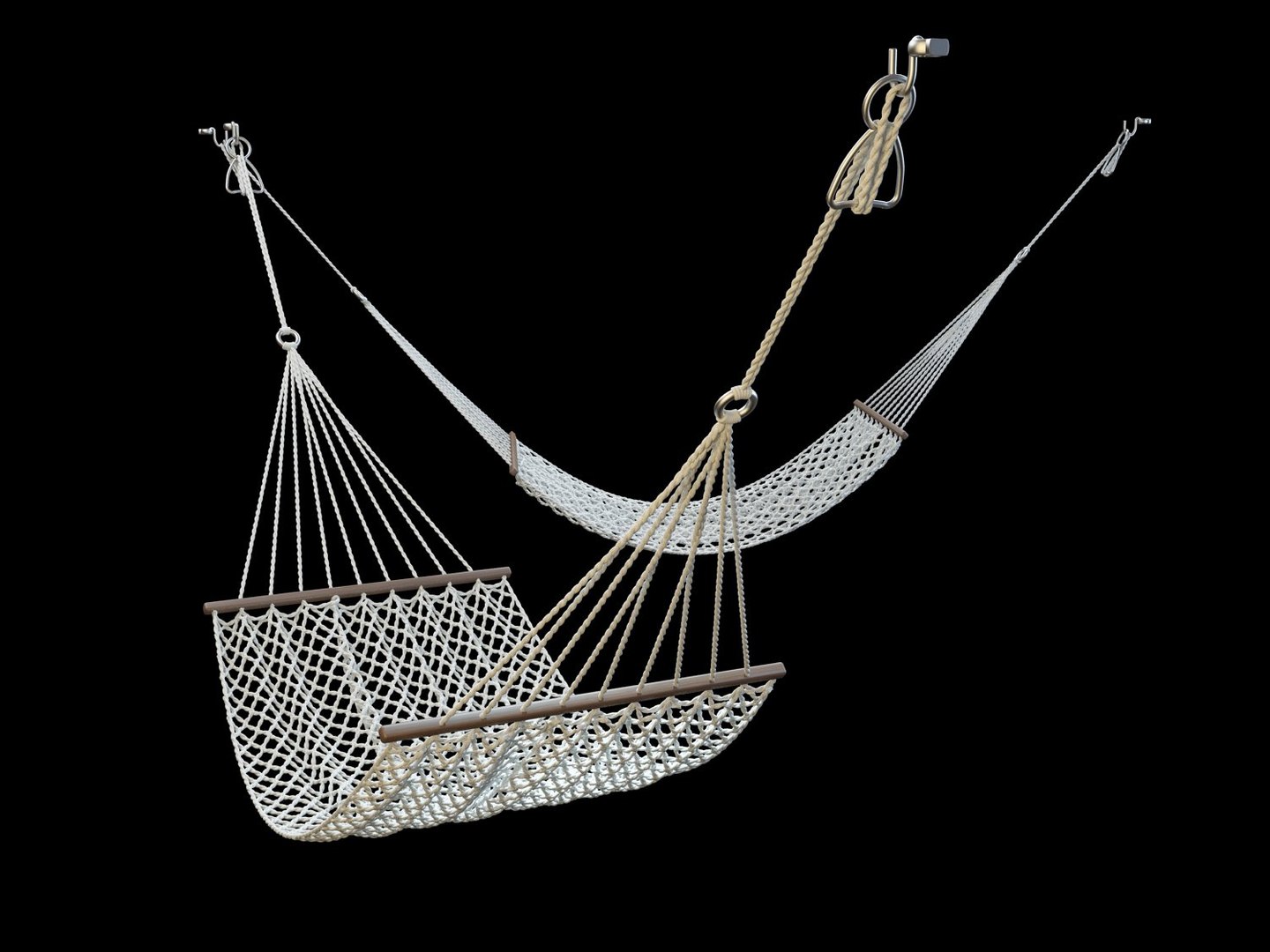 3D Hammock Model - TurboSquid 1200445
