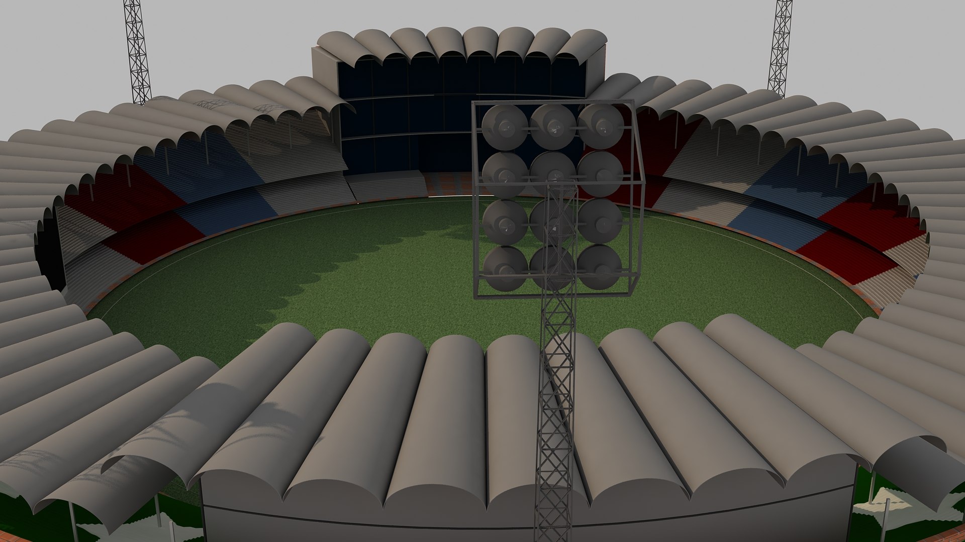 Cricket Qaddafi Stadium 3D Model - TurboSquid 1671990