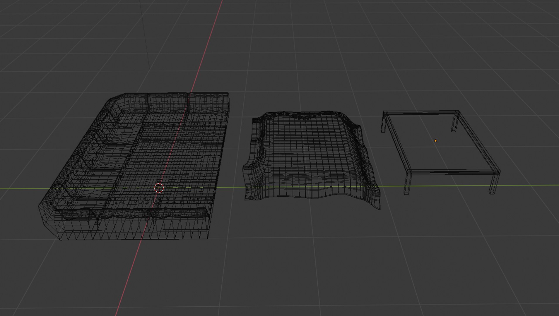 Kotatsu Japanese Table Model - TurboSquid 1486213