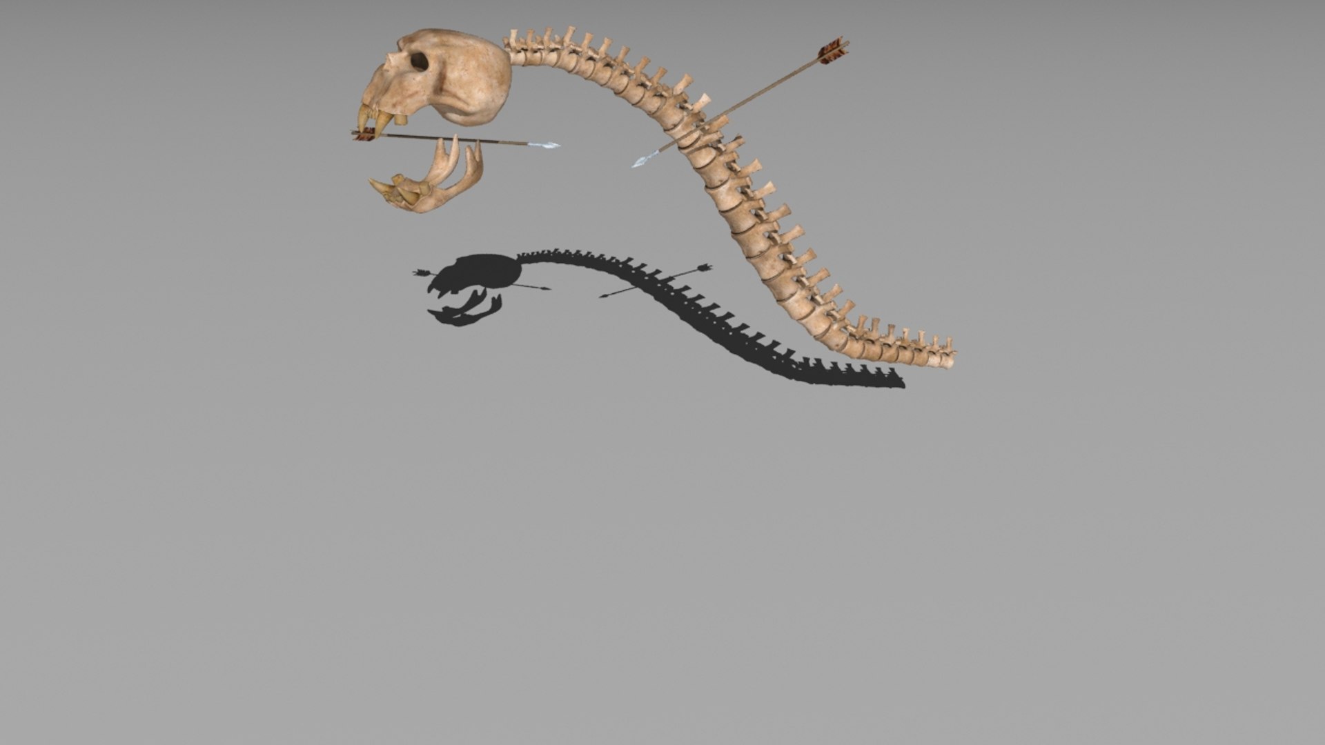 Rigged Slime Skeleton 3D Model - TurboSquid 1371400