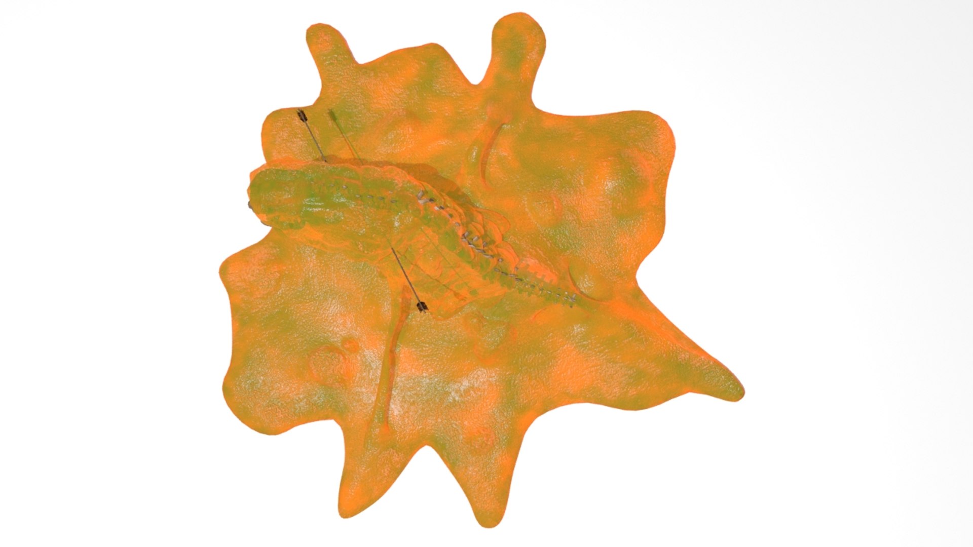 Rigged Slime Skeleton 3D Model - TurboSquid 1371400