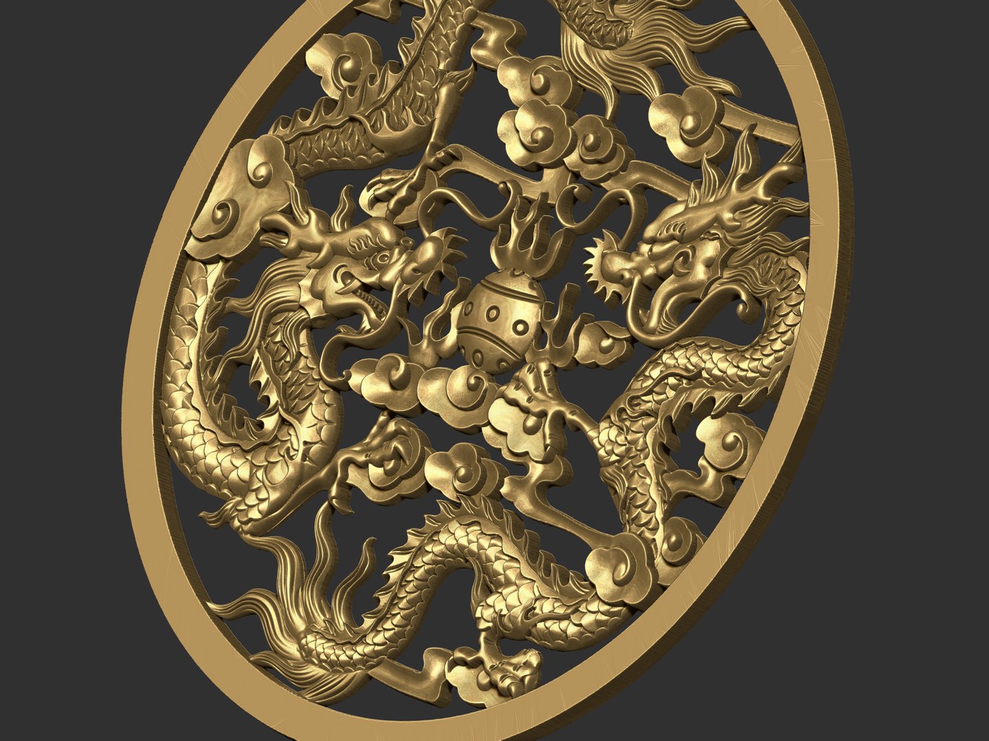 Two Dragons 3D - TurboSquid 2038469