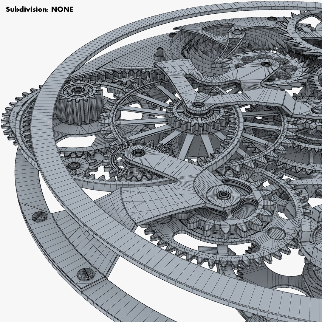 3D gear mechanism v 8 - TurboSquid 1611672