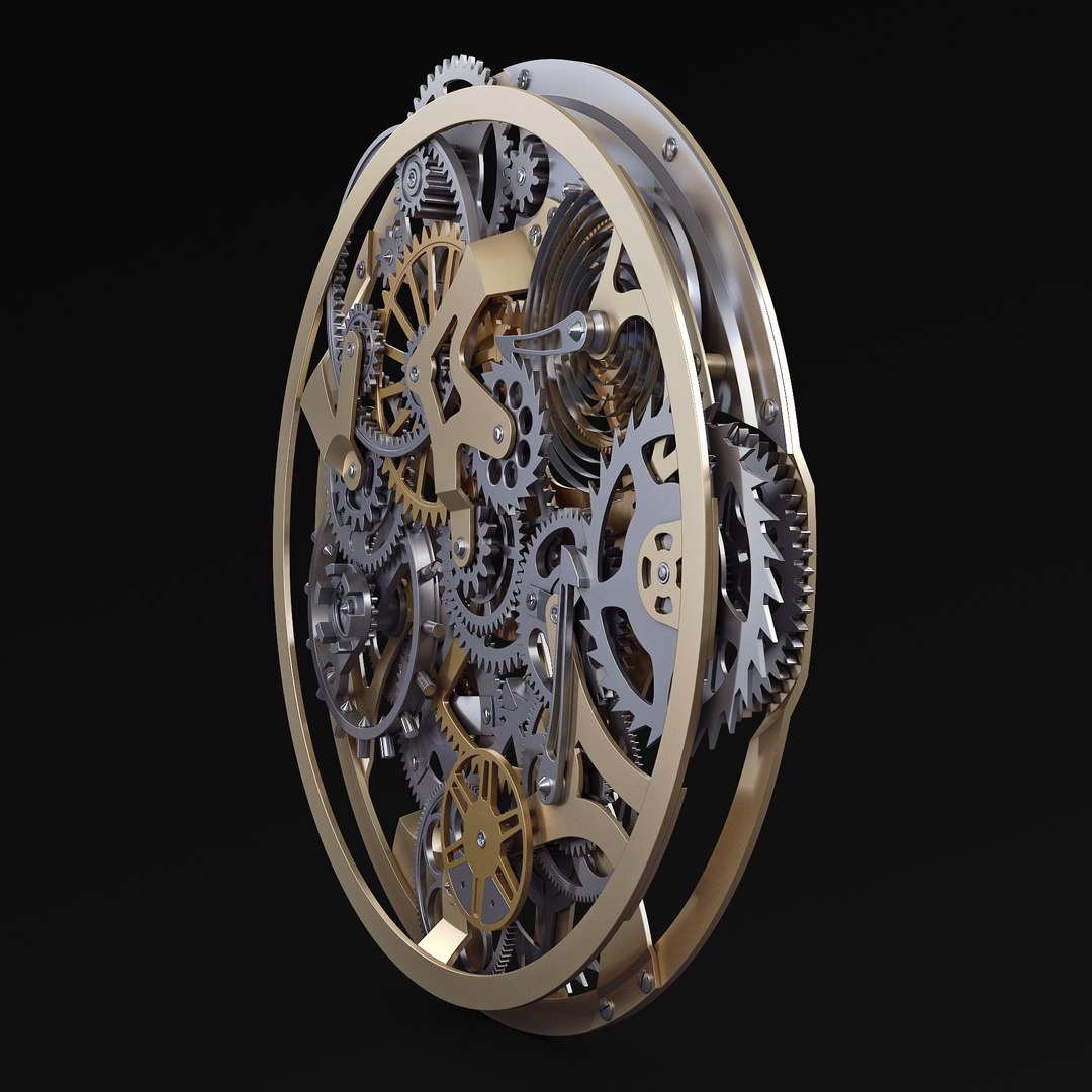 3D Gear Mechanism V 8 - TurboSquid 1611672