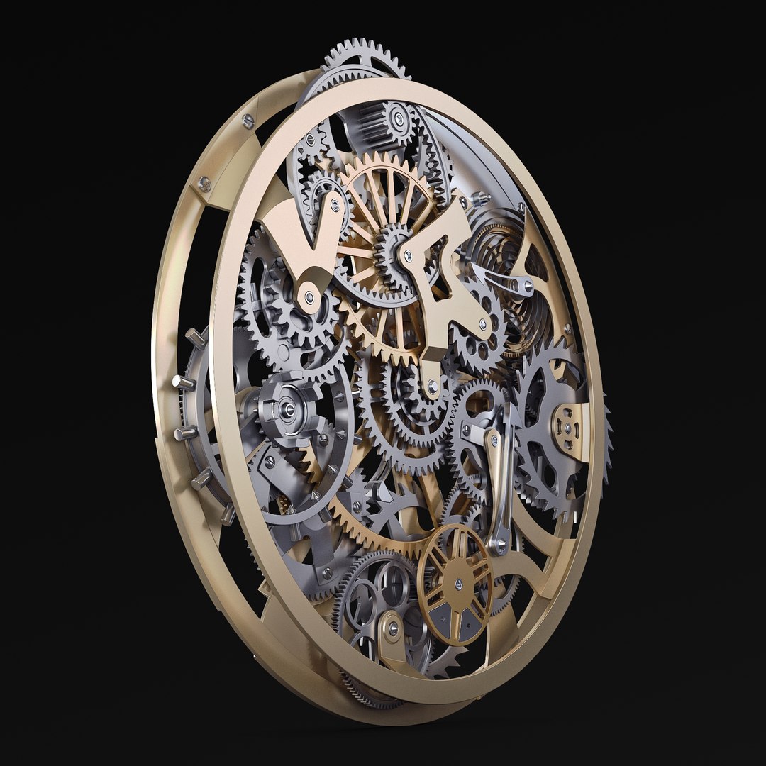 3D Gear Mechanism V 8 - TurboSquid 1611672