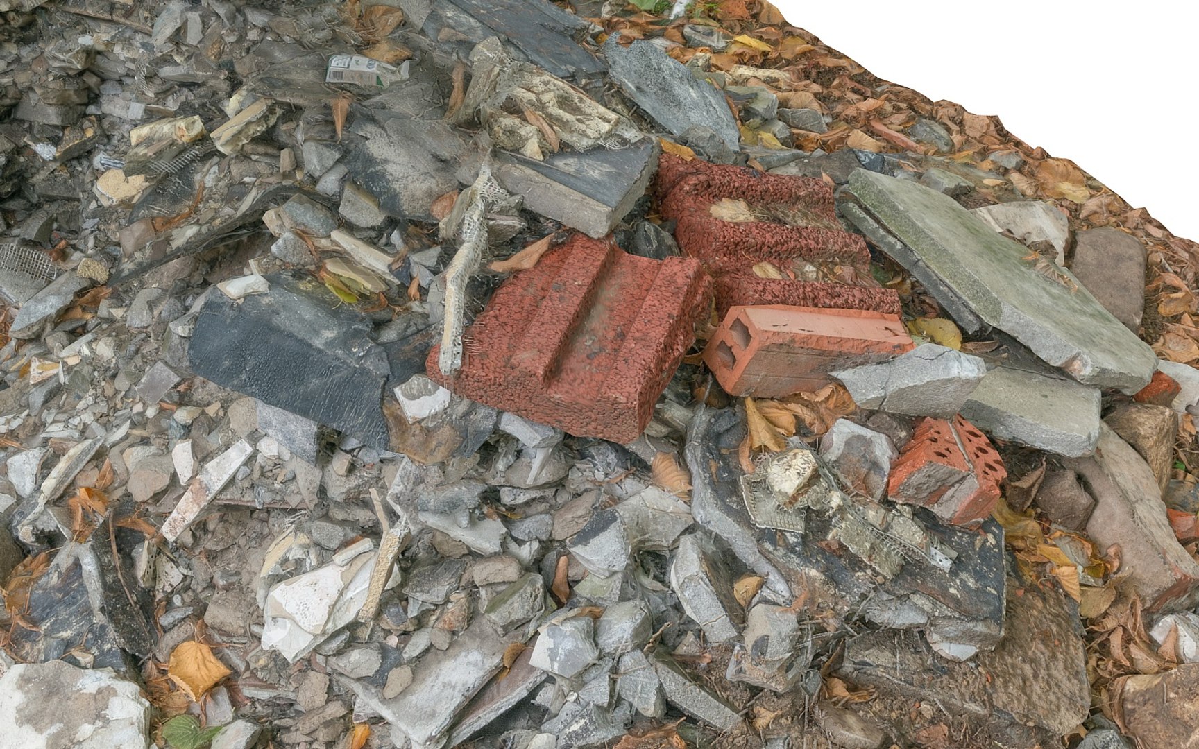 Realistic Rubble And Debris Pack 3D - TurboSquid 2389498