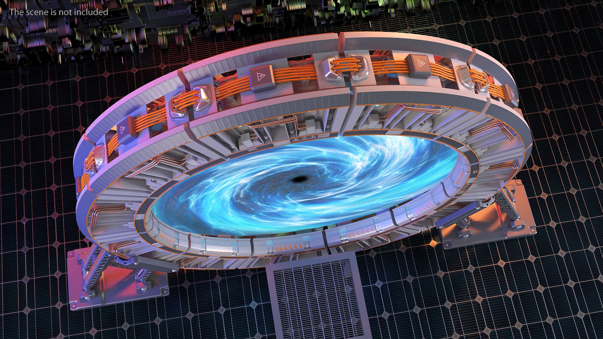 3D Fantasy Portal Gates Collection 2 model - TurboSquid 2108393