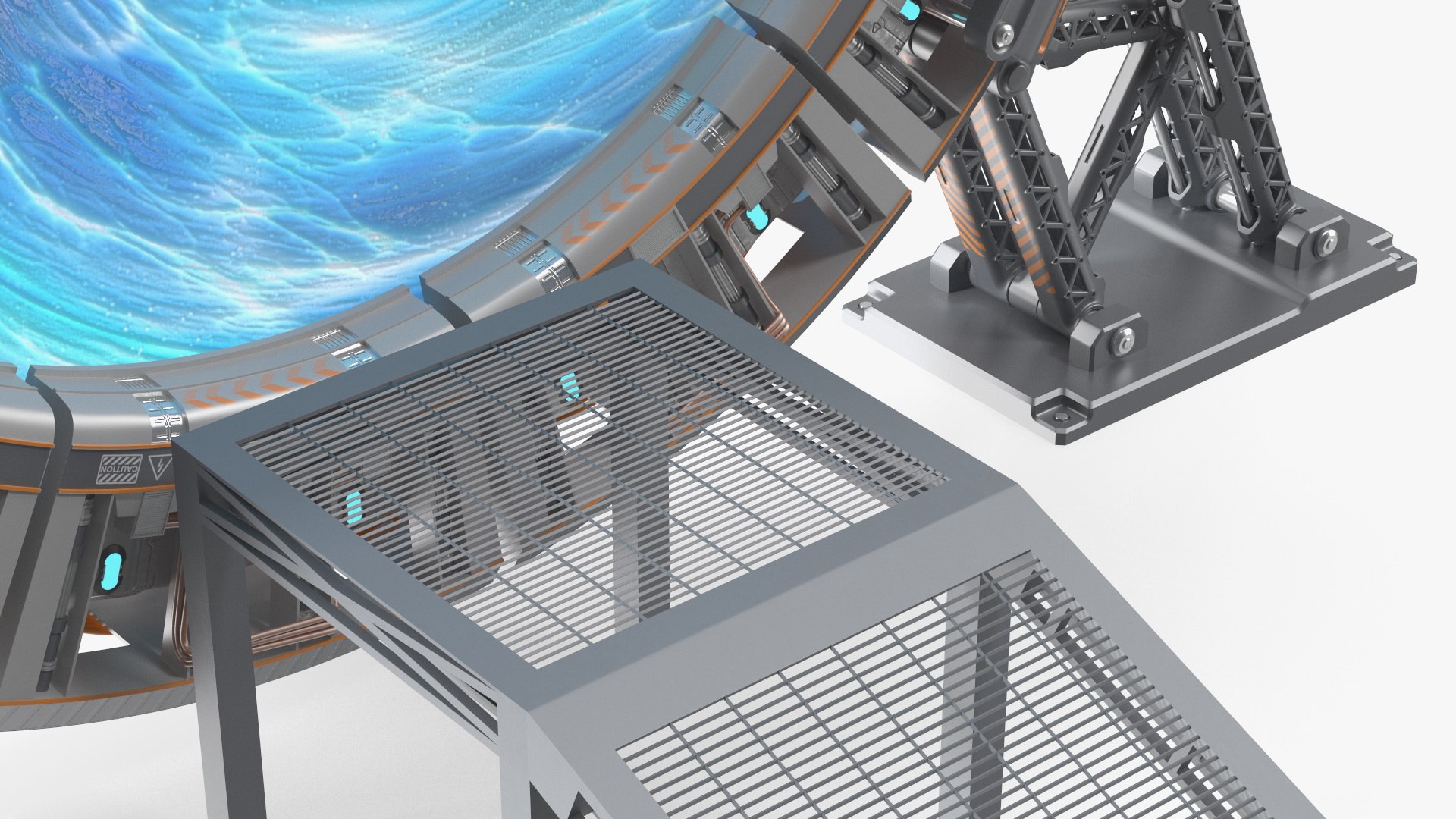 3D Fantasy Portal Gates Collection 2 model - TurboSquid 2108393