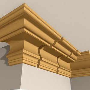 3d interior cornice molding