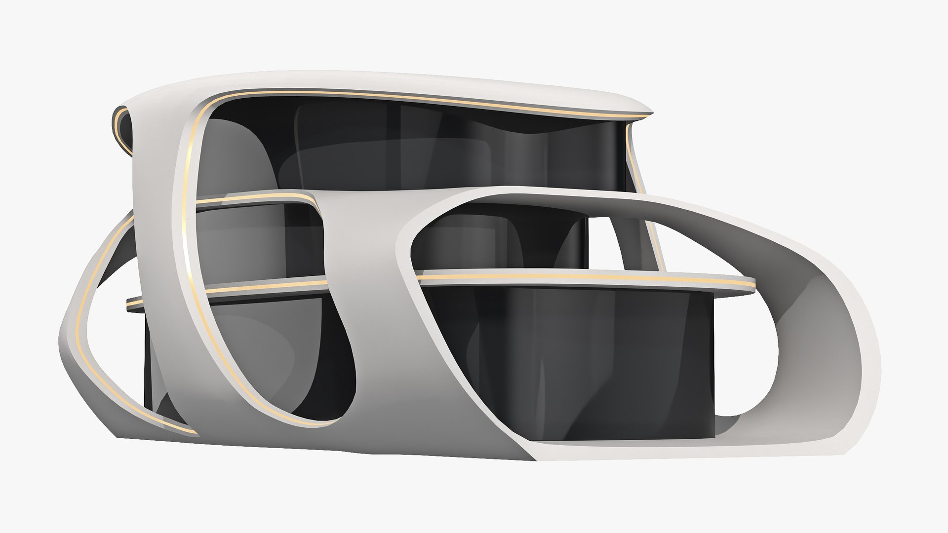 Futuristic Building 7 3D - TurboSquid 2329503