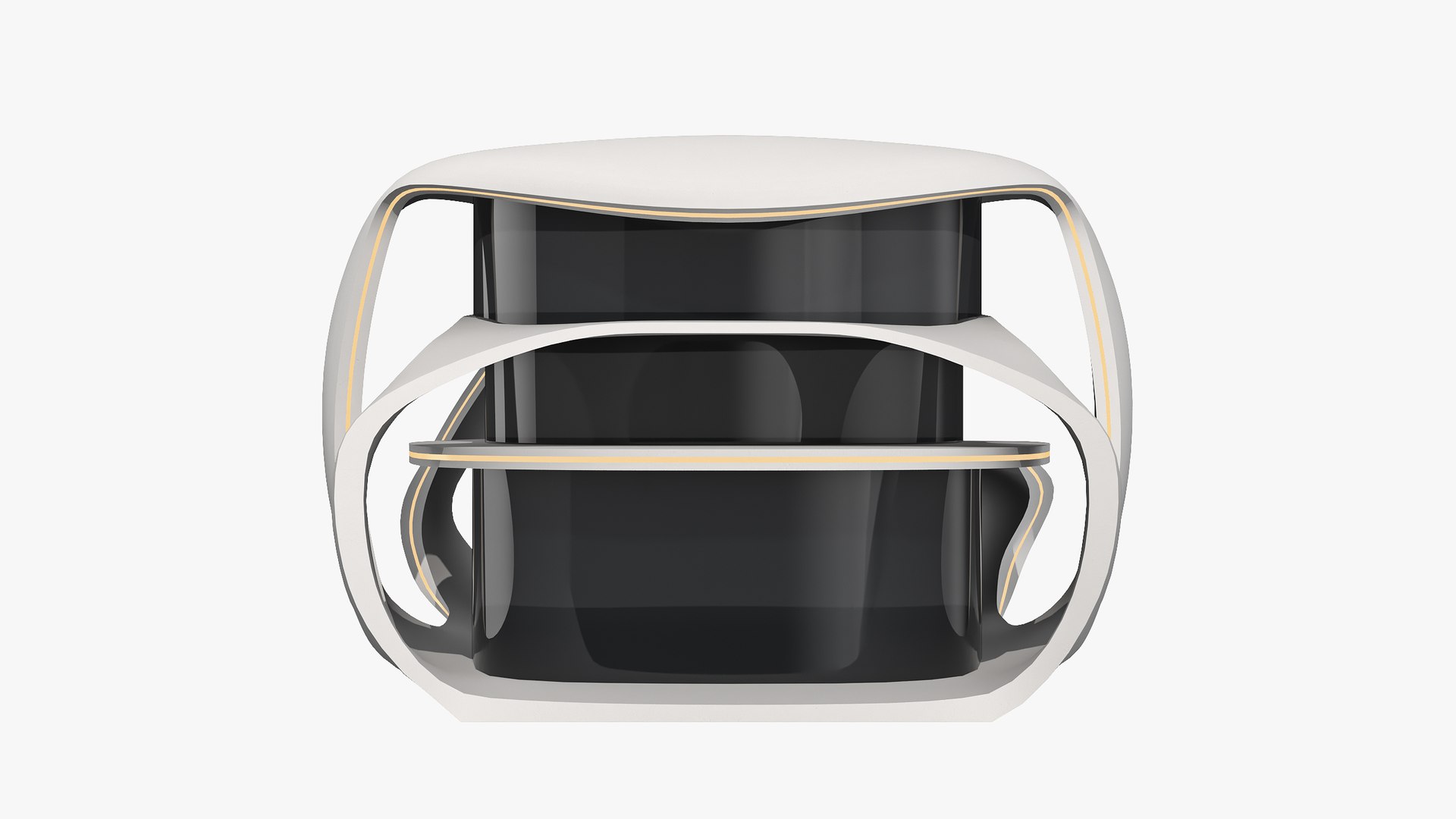 Futuristic Building 7 3D - TurboSquid 2329503