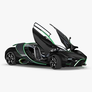 Rigged Supercar 3D Models For Download | TurboSquid